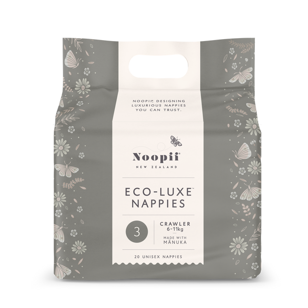 Noopii® Crawler Nappies - 12-Hour Leak Protection | Noopii® NZ